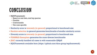 SQCFramework: SPARQL Query Containment Benchmarks Generation Framework | PDF | Databases ...