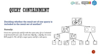 SQCFramework: SPARQL Query Containment Benchmarks Generation Framework | PDF | Databases ...