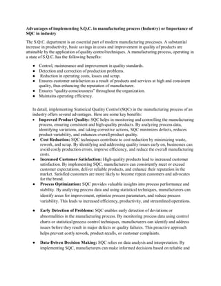SQC Introduction_Dimensions_7Quality Control Tools | PDF