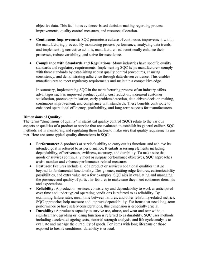 SQC Introduction_Dimensions_7Quality Control Tools | PDF SQC Introduction_Dimensions_7Quality Control Tools | PDF