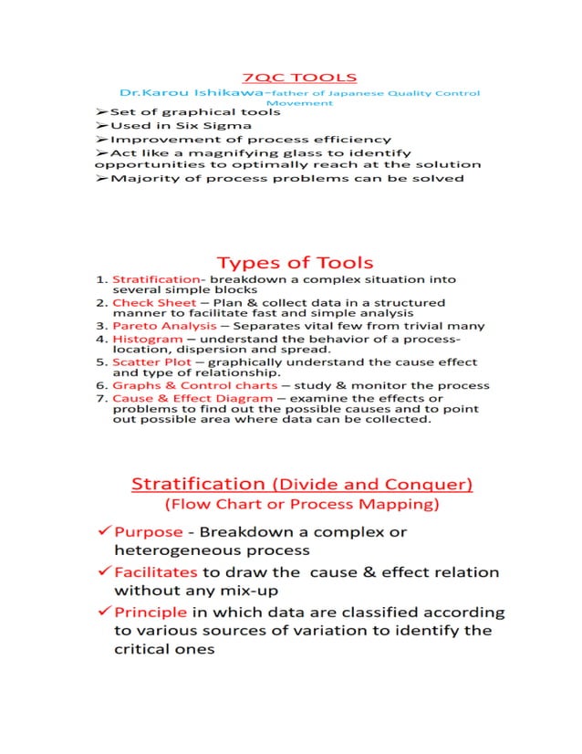 SQC Introduction_Dimensions_7Quality Control Tools | PDF SQC Introduction_Dimensions_7Quality Control Tools | PDF