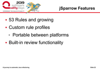 Automatic Java Refactoring | PPT