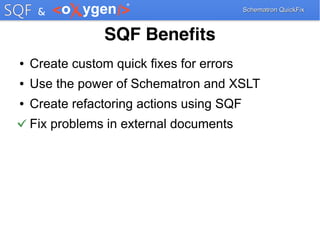 Schematron QuickFix | PPT
