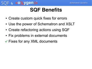 Schematron QuickFix | PPT