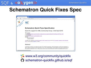 Schematron QuickFix | PPT