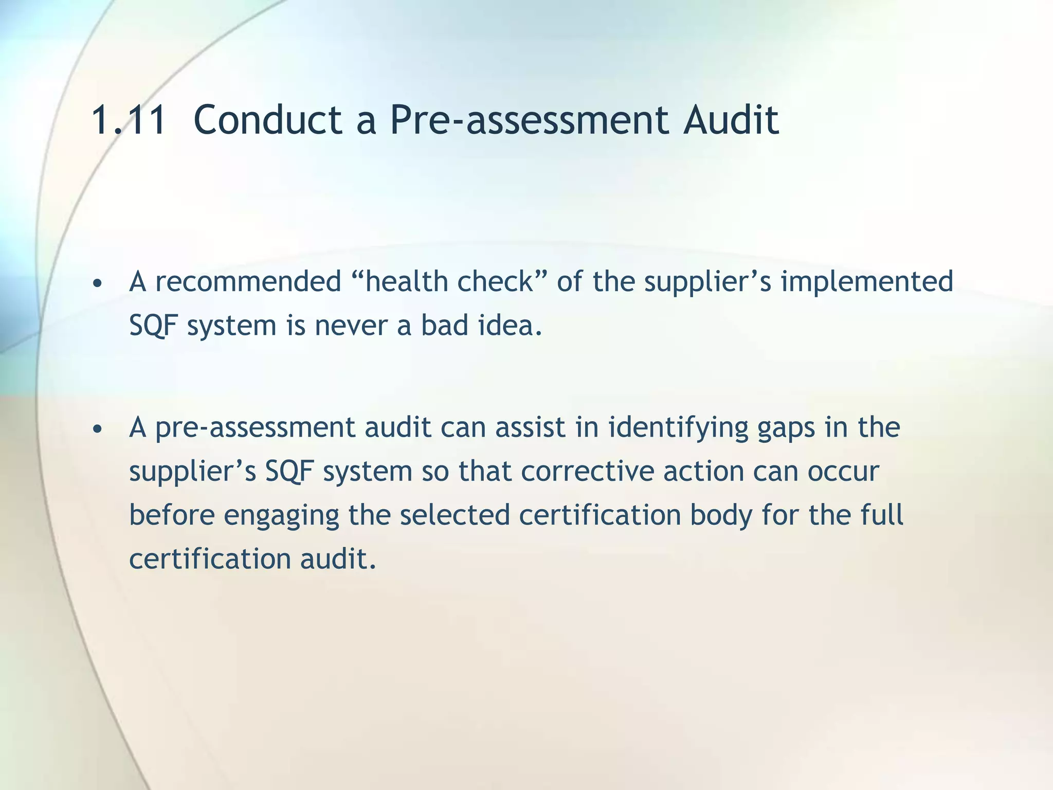 Implementing and Maintaining the Safe Quality Food (SQF) Code | PPTX