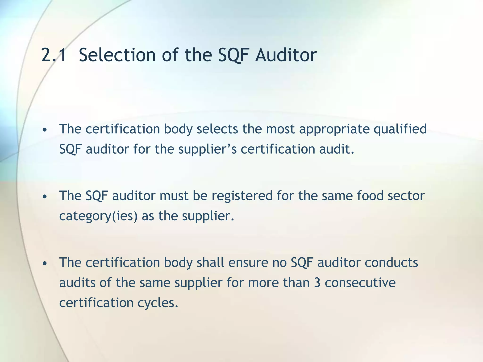 Implementing and Maintaining the Safe Quality Food (SQF) Code | PPTX