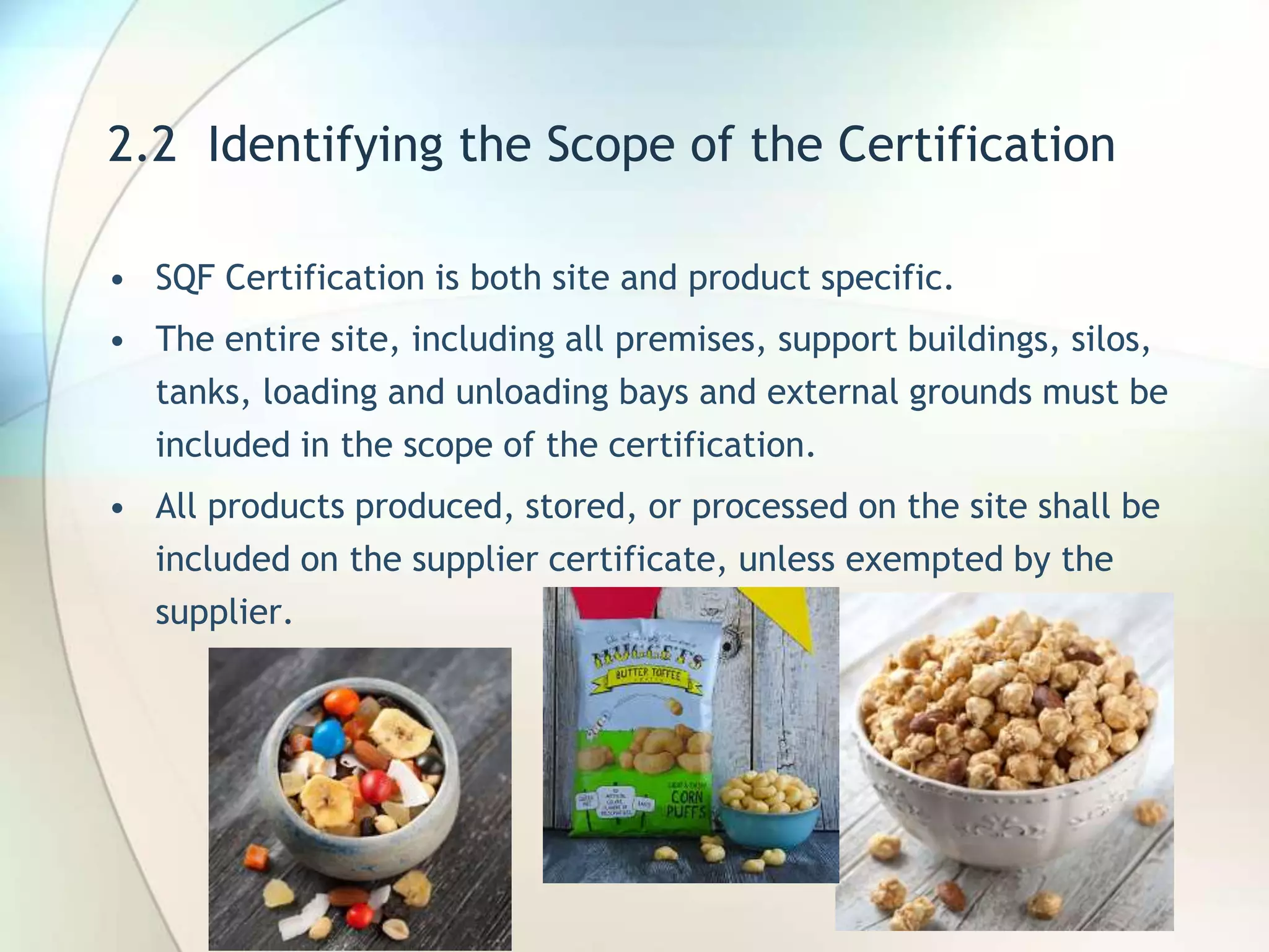 Implementing and Maintaining the Safe Quality Food (SQF) Code | PPTX