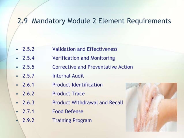 Implementing and Maintaining the Safe Quality Food (SQF) Code | PPTX
