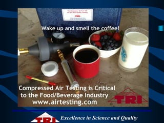 Sqf compressed air_testing | PPTX | Food & Drink