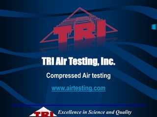 Sqf compressed air_testing | PPTX | Food & Drink