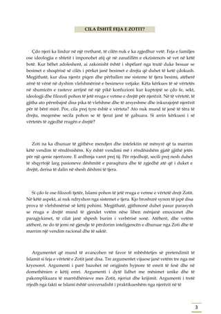 Sq Feja e vërtetë e Zotit | PDF