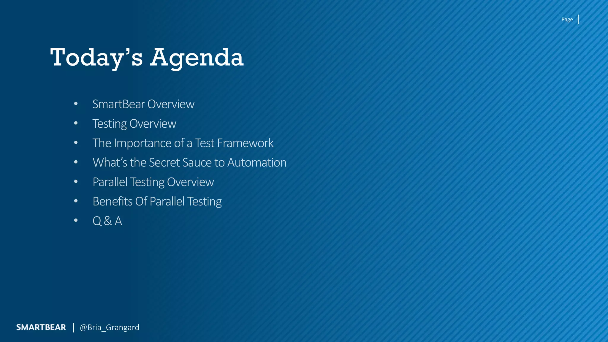 Accelerating Your Test Execution Pipeline | PPT