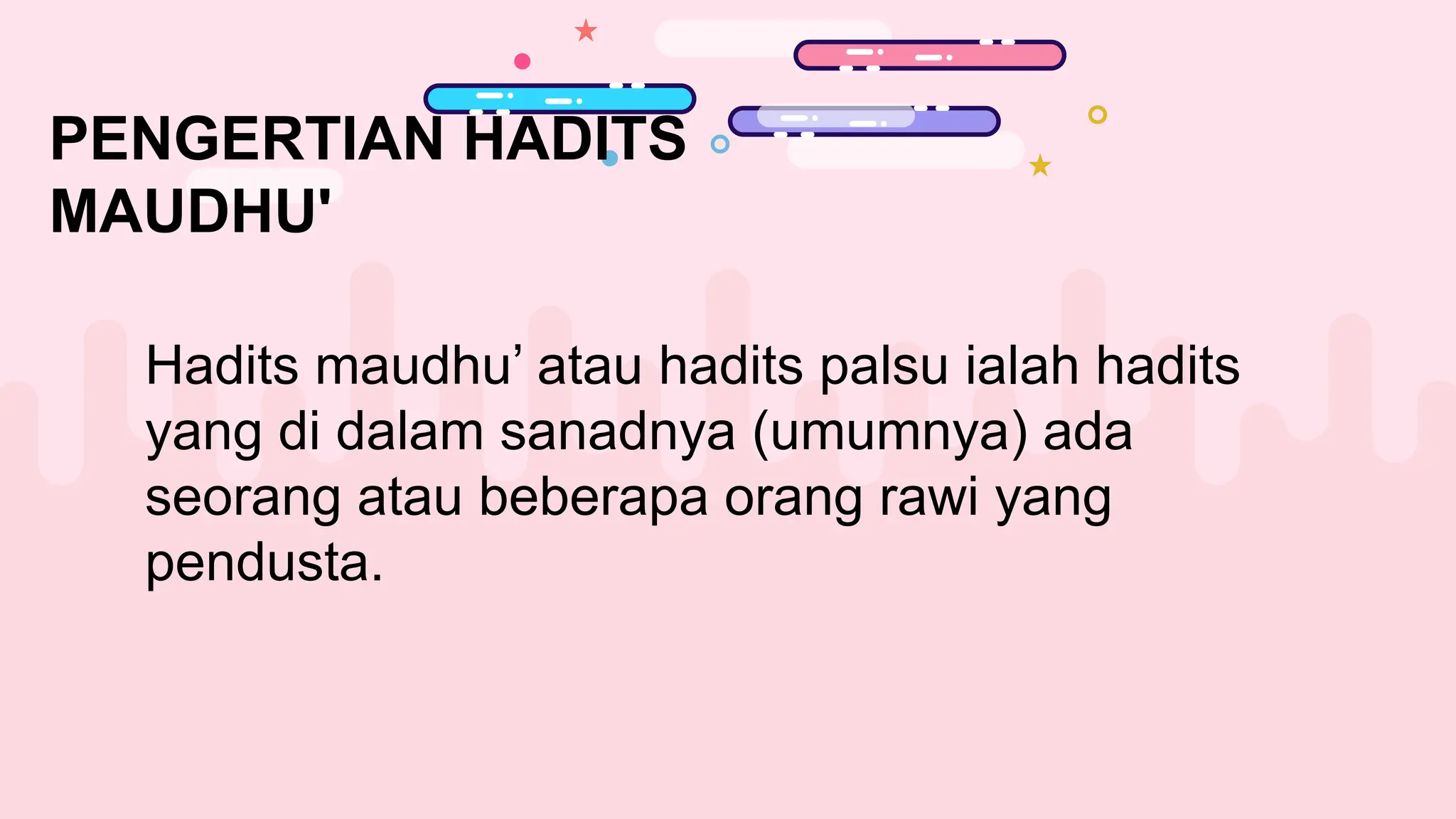 Studi Quran Hadits Kelompok. 7 hadits maudhu'.pptx