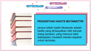 Studi Quran Hadits Kelompok. 7 hadits maudhu'.pptx