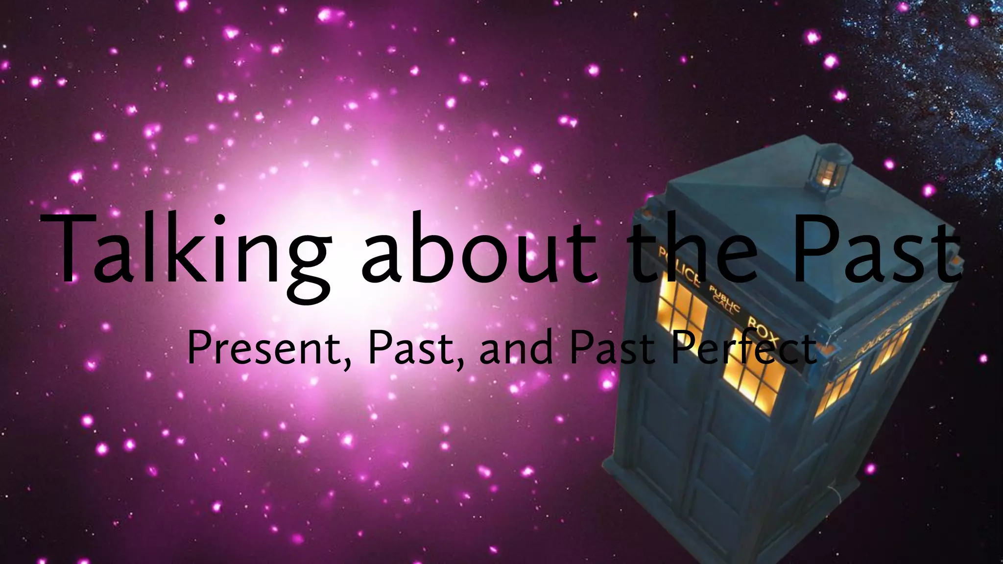 Talking about the past | PDF