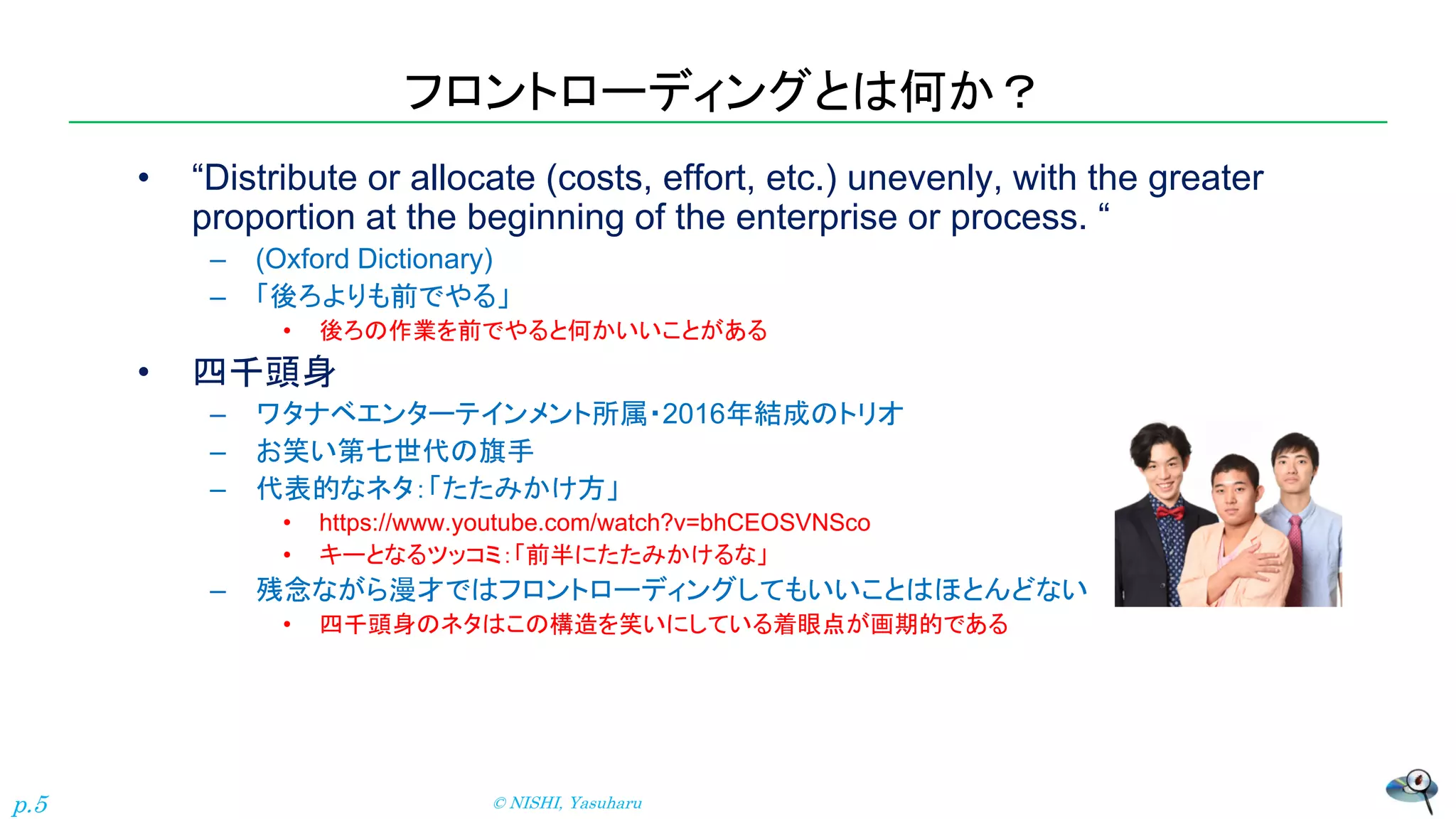 Software Frontloading And Qa Ppt