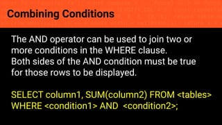 Введение в SQL | PPT