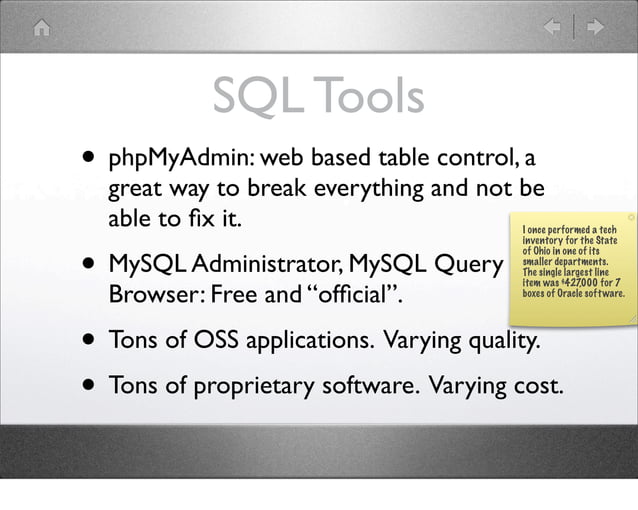 Under the Hood with MySQL | PPT | Free Download