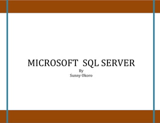 Microsoft SQL Server 2008 R2 | PPT