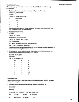 Sql | PDF