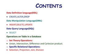 database concepts | PPT