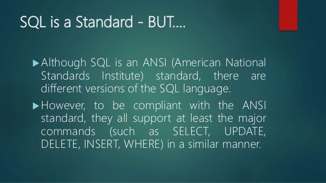 SQL