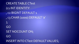 SQL Count(*) VS Count(1) | PPTX