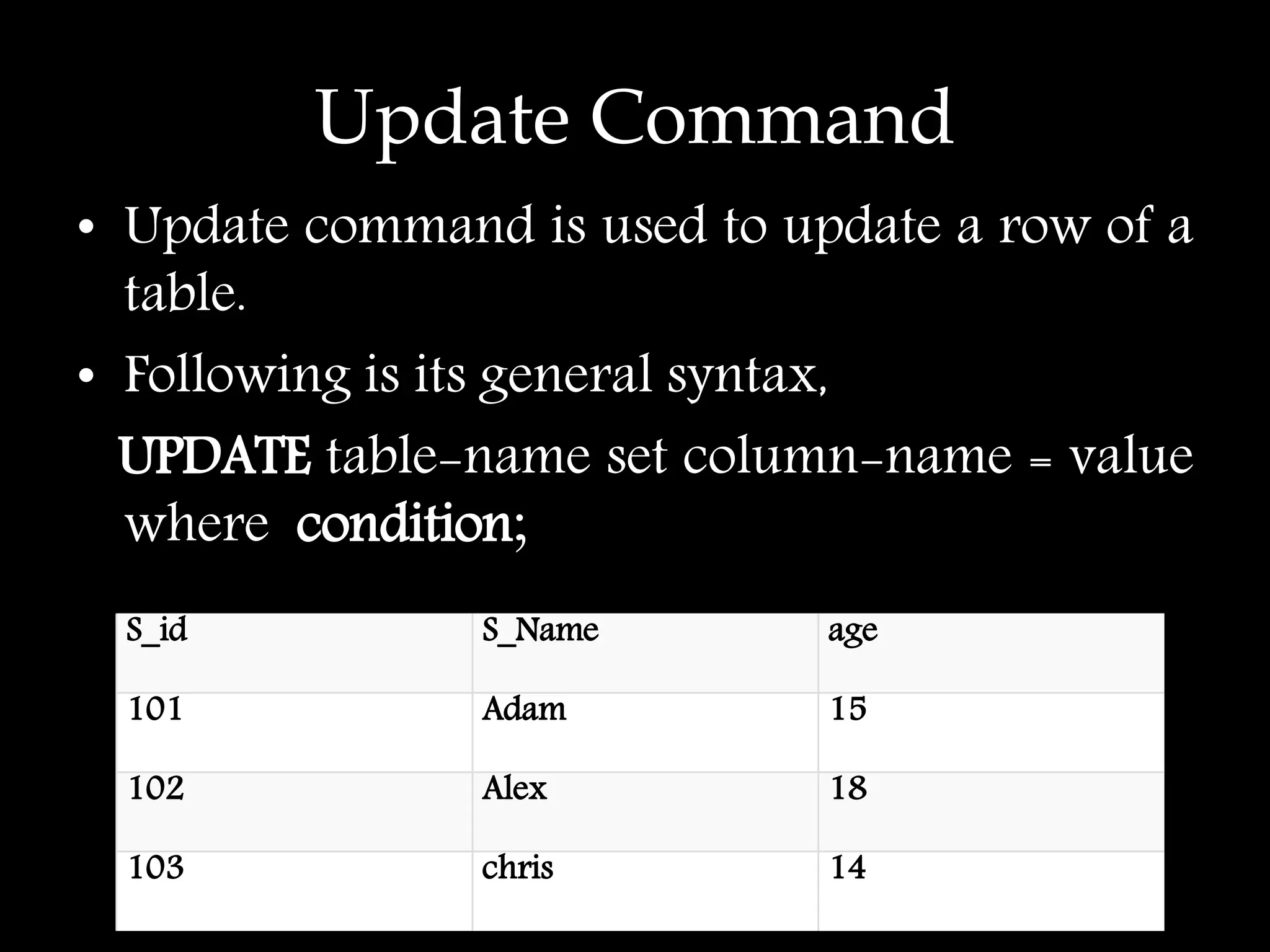Sqlddl And Dml Pptx Databases Computer Software And Applications