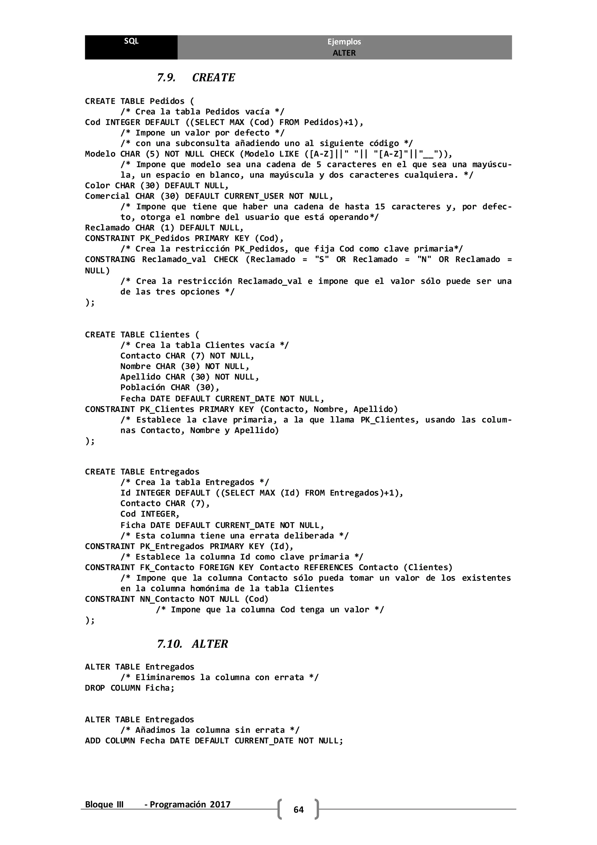 Structured Query Language Guía Rápida Pdf 