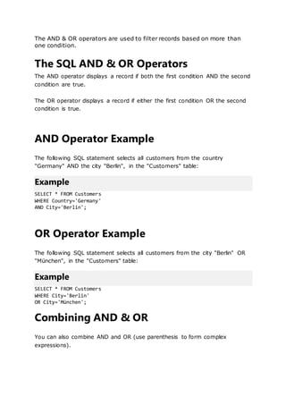 Sql | PDF