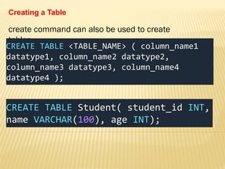 STRUCTURED QUERY LANGUAGE | PDF
