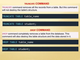 STRUCTURED QUERY LANGUAGE | PDF