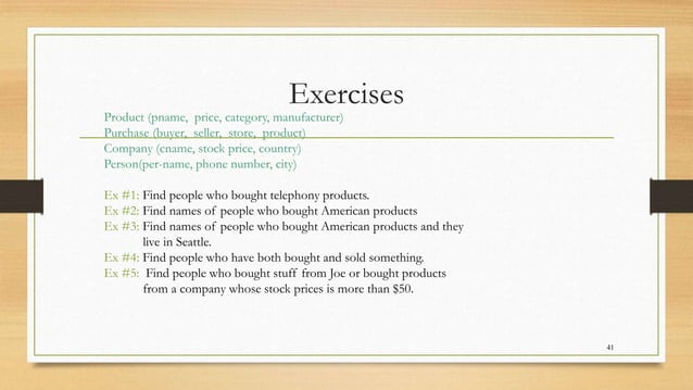 SQL - DML and DDL Commands | PPTX