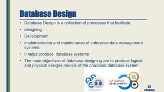 What is database & why we use it? Application of database with top five tool of database. | PPT