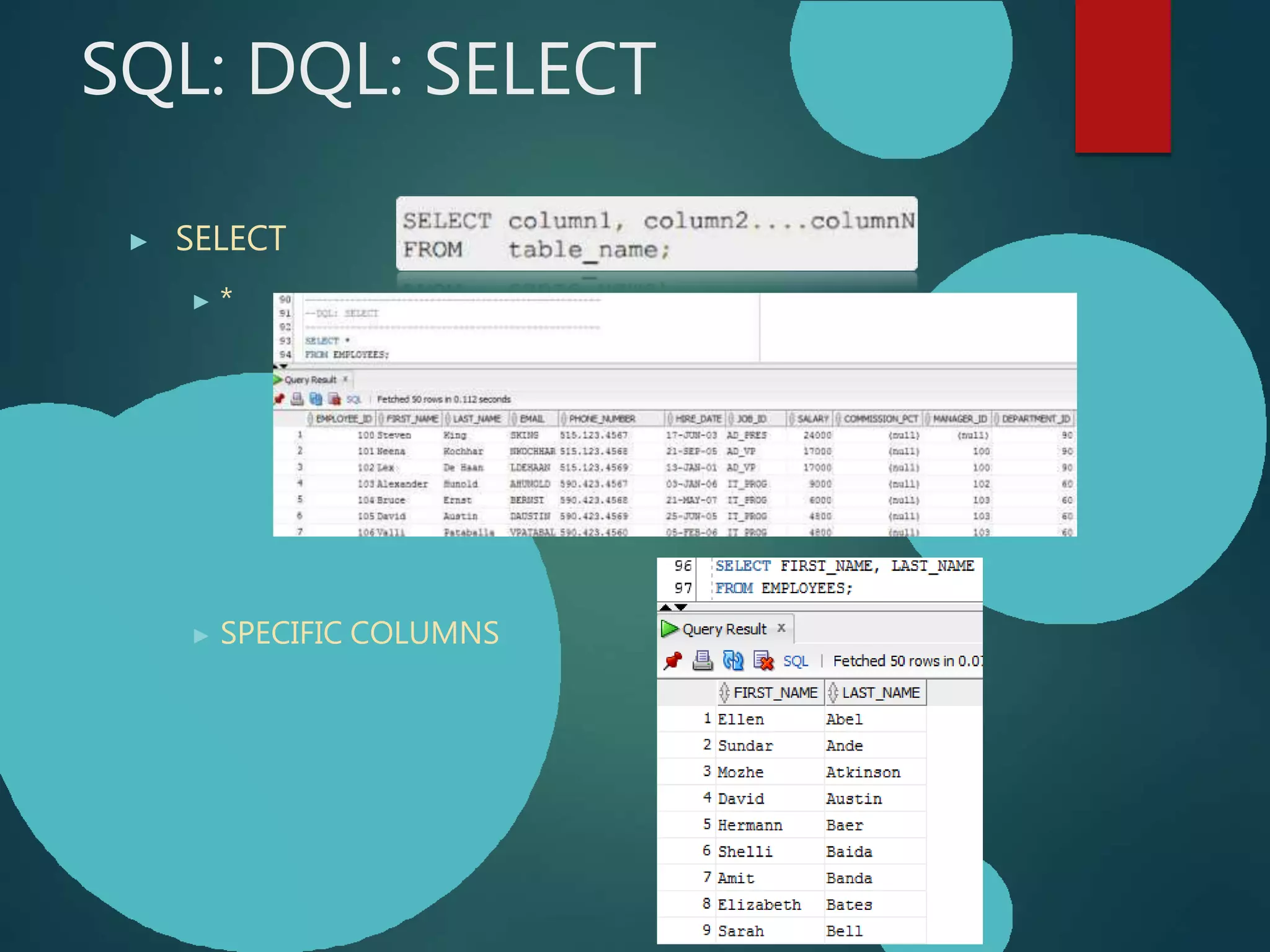 Sql Pptx Databases Computer Software And Applications