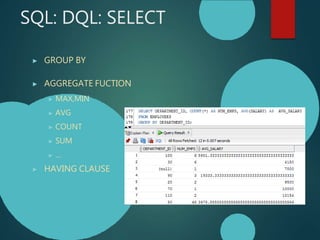 SQL .pptx | Databases | Computer Software and Applications