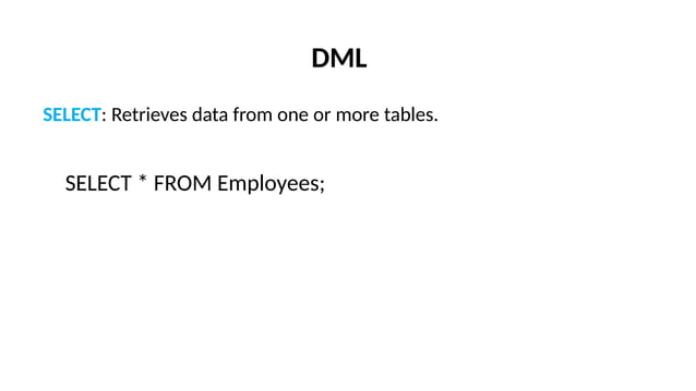 Introduction to SQL for beginners - Beginner Guide | PPTX