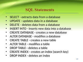 structure query language with DATABASE MANAGEMENT | PPT