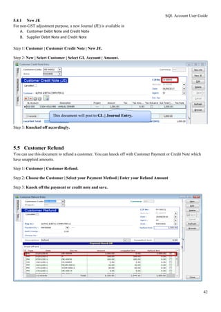 Sql account-user-manual | PDF
