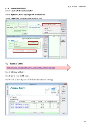 Sql account-user-manual | PDF
