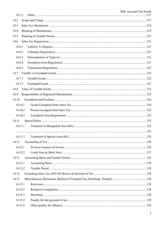 Sql account-user-manual | PDF