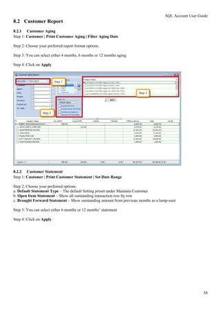 Sql account-user-manual | PDF