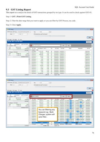 Sql account-user-manual | PDF