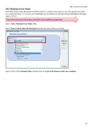 Sql account-user-manual | PDF
