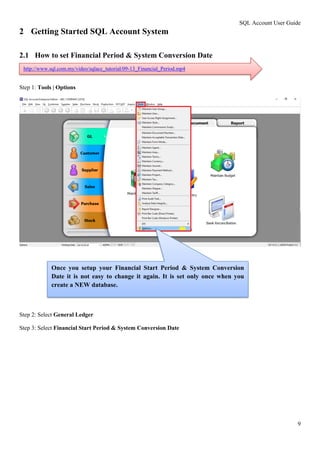 Sql account-user-manual | PDF