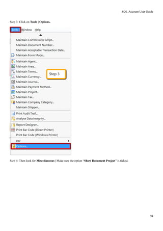 Sql account-user-manual | PDF