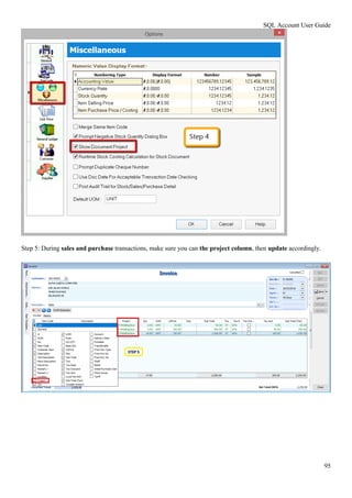 Sql account-user-manual | PDF