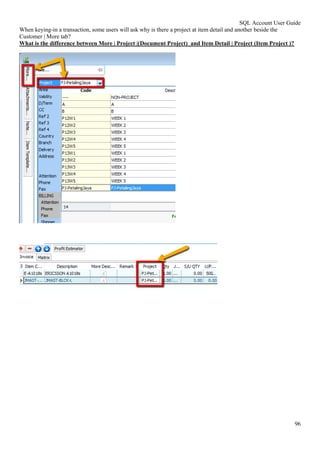 Sql account-user-manual | PDF