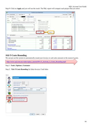Sql account-user-manual | PDF